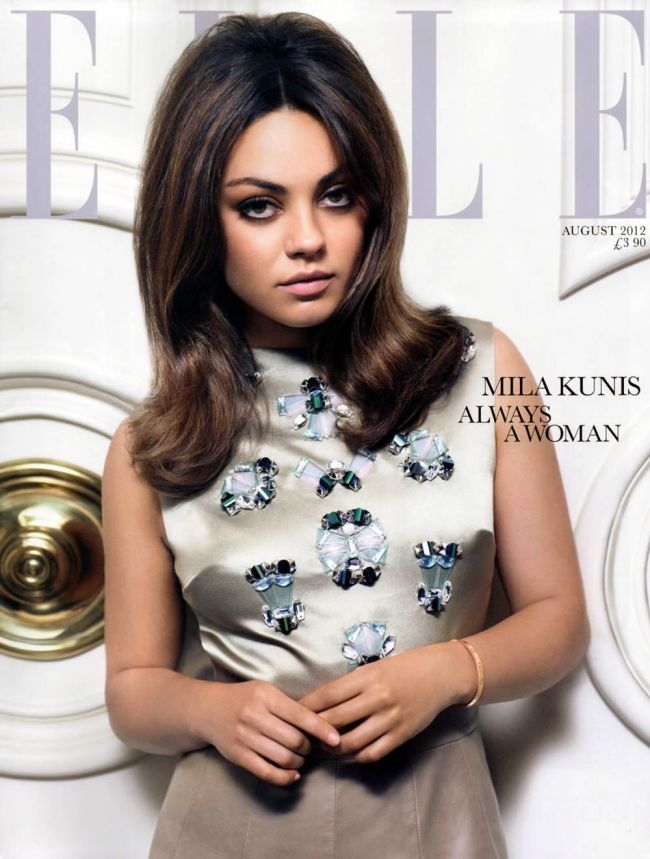Mila Kunis, diva din anii ’60 in Elle UK. Vezi ce a povestit despre ...
