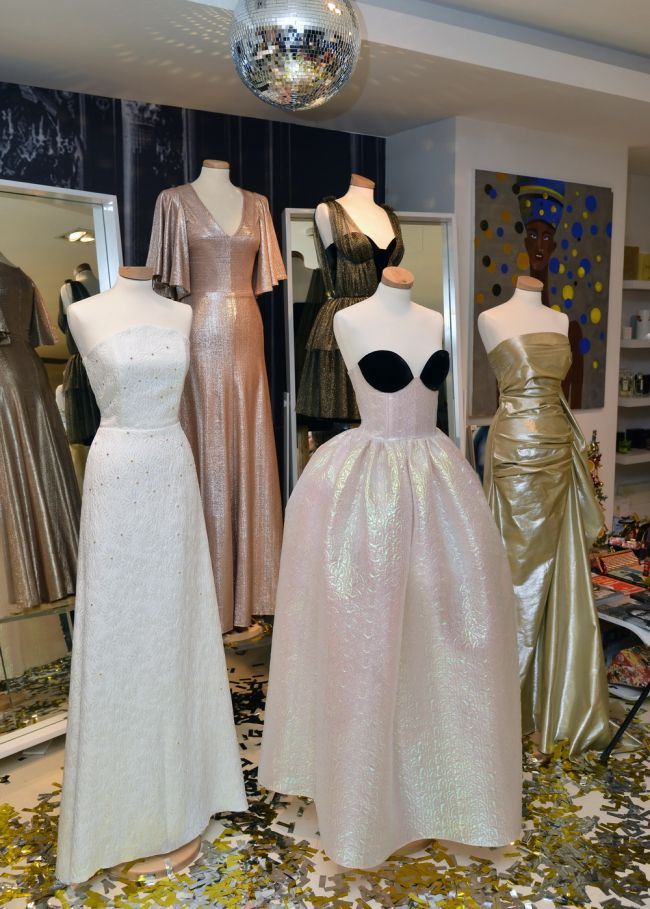 Maria Marinescu, outfit spectaculos la lansarea primei sale colectii ...