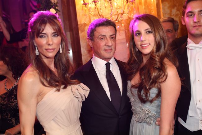 Cele trei fiice ale lui Sylvester Stallone, viitoarele frumuseti de la ...