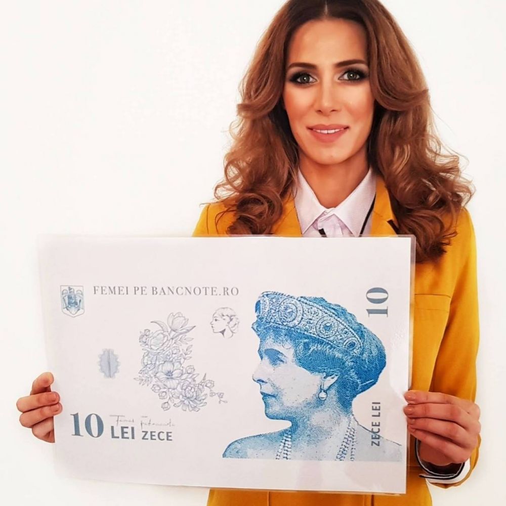 INNA s-a alăturat campaniei naționale "Femei Pe Bancnote". Cine este ...